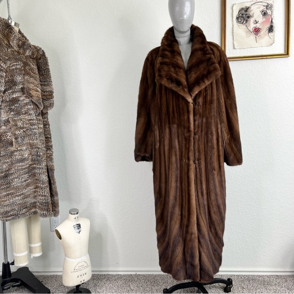 Larry Weinstein | Jackets & Coats | Vtg Larry Weinstein Mink Swing Full ...